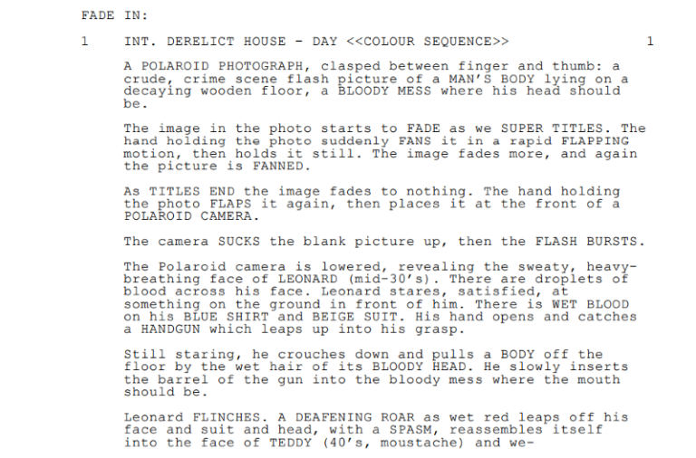 Why the First and Last Visuals of Your Screenplay Matter - ScreenCraft