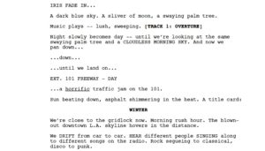 How to Write and Format a Musical Feature Screenplay - ScreenCraft