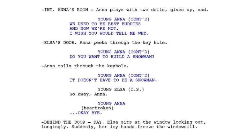 How to Write and Format a Musical Feature Screenplay - ScreenCraft