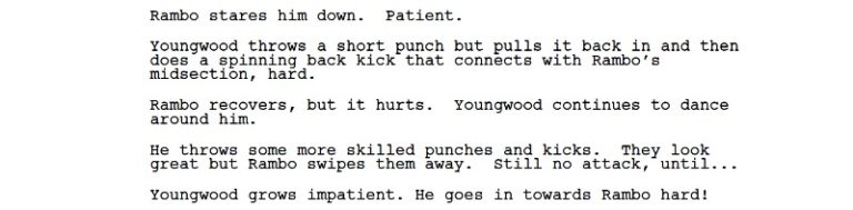 Screenwriting Basics: How to Write Cinematic Fight Scenes - ScreenCraft