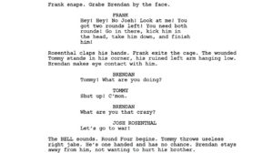 Screenwriting Basics: How to Write Cinematic Fight Scenes - ScreenCraft