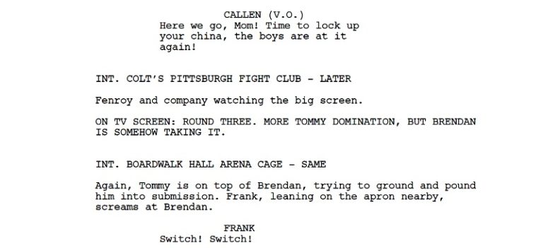 Screenwriting Basics: How to Write Cinematic Fight Scenes - ScreenCraft