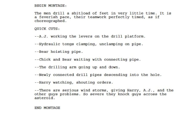 Screenwriting Basics: How to Write an Effective Montage - ScreenCraft